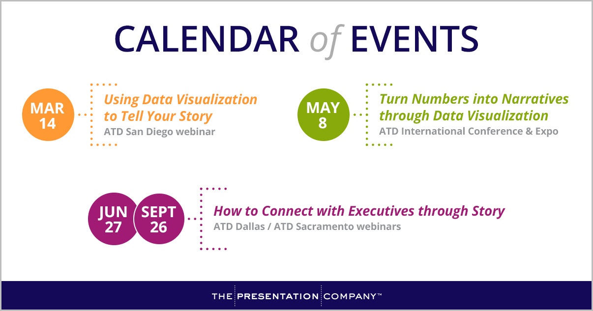 2018 calendar of events l The Presentation Company