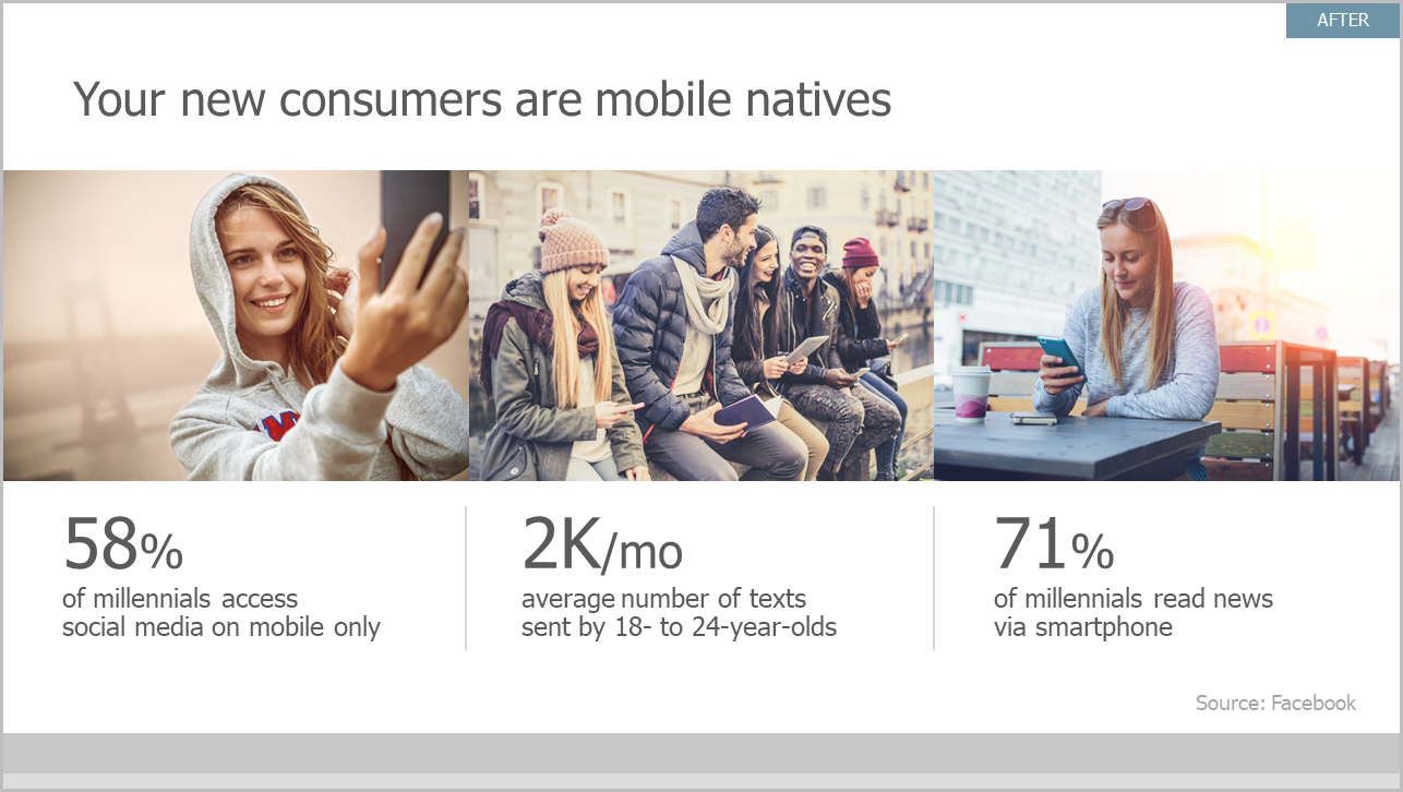 Data visualization vs storytelling with data l Presentation Company
