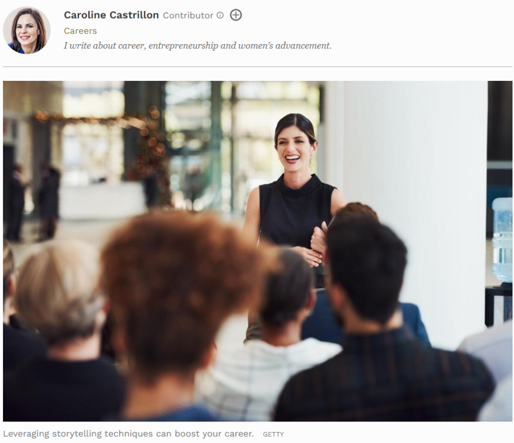 Storytelling techniques to boost career l Presentation Company