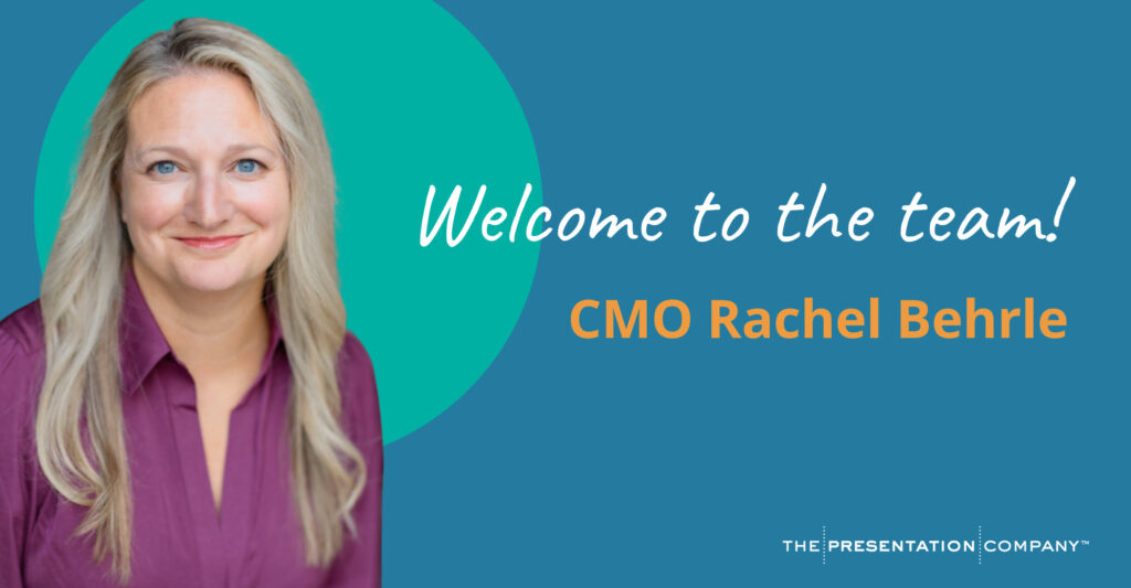 Rachel Behrle joins TPC as CMO l Presentation Company